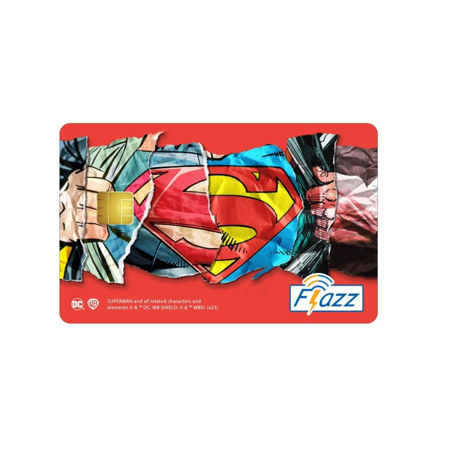 Jual Kartu Flazz GEN 2 LIMITED EDITION SUPERMAN RED LOGO 2023 GEN 2 ...