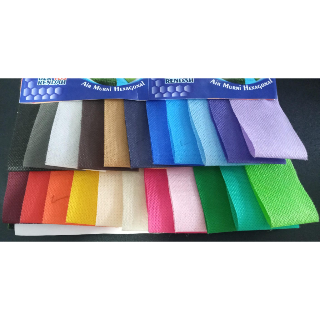 Jual Kain Sponbun Kain Spunbond Polos 75 gsm, meteran lebar 160 cm ...