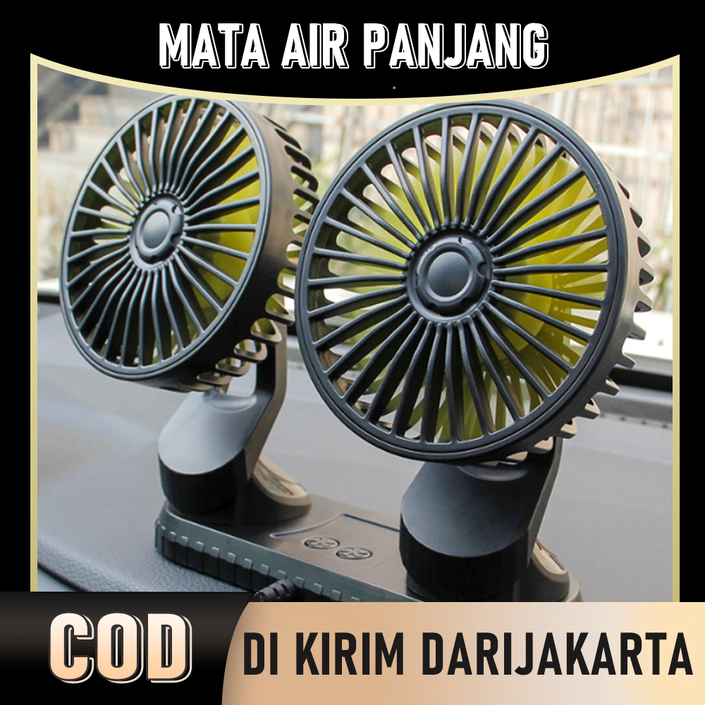 Jual kipas angin mobil truk besar 24v volt 12v pendingin minivan ...