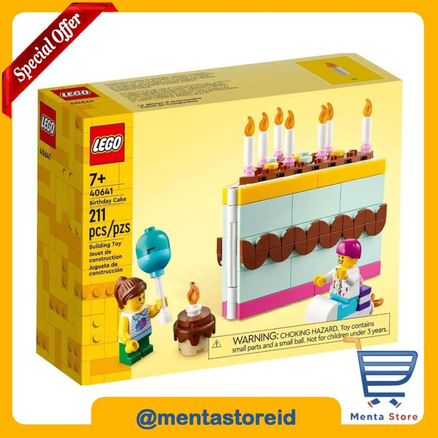 Jual LEGO Seasonal 40641 Birthday Cake | Shopee Indonesia