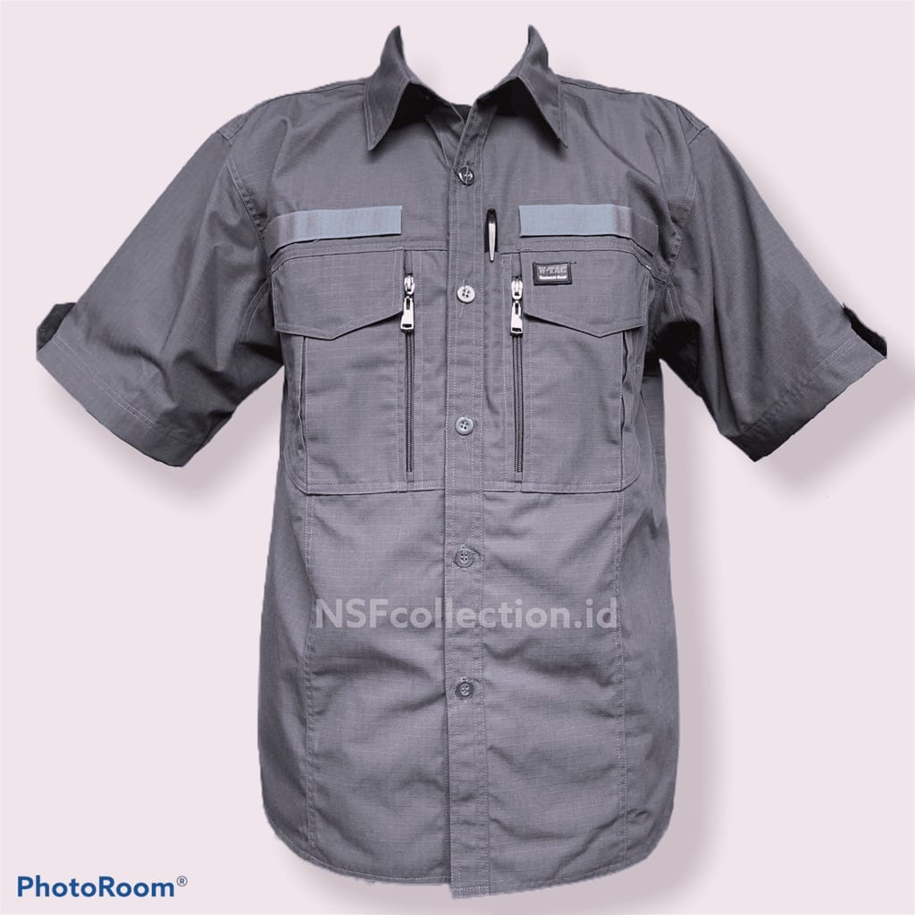 Jual Kemeja Tactical W-Tac/Kemeja Lengan Pendek Pria / Kemeja Outdoor ...