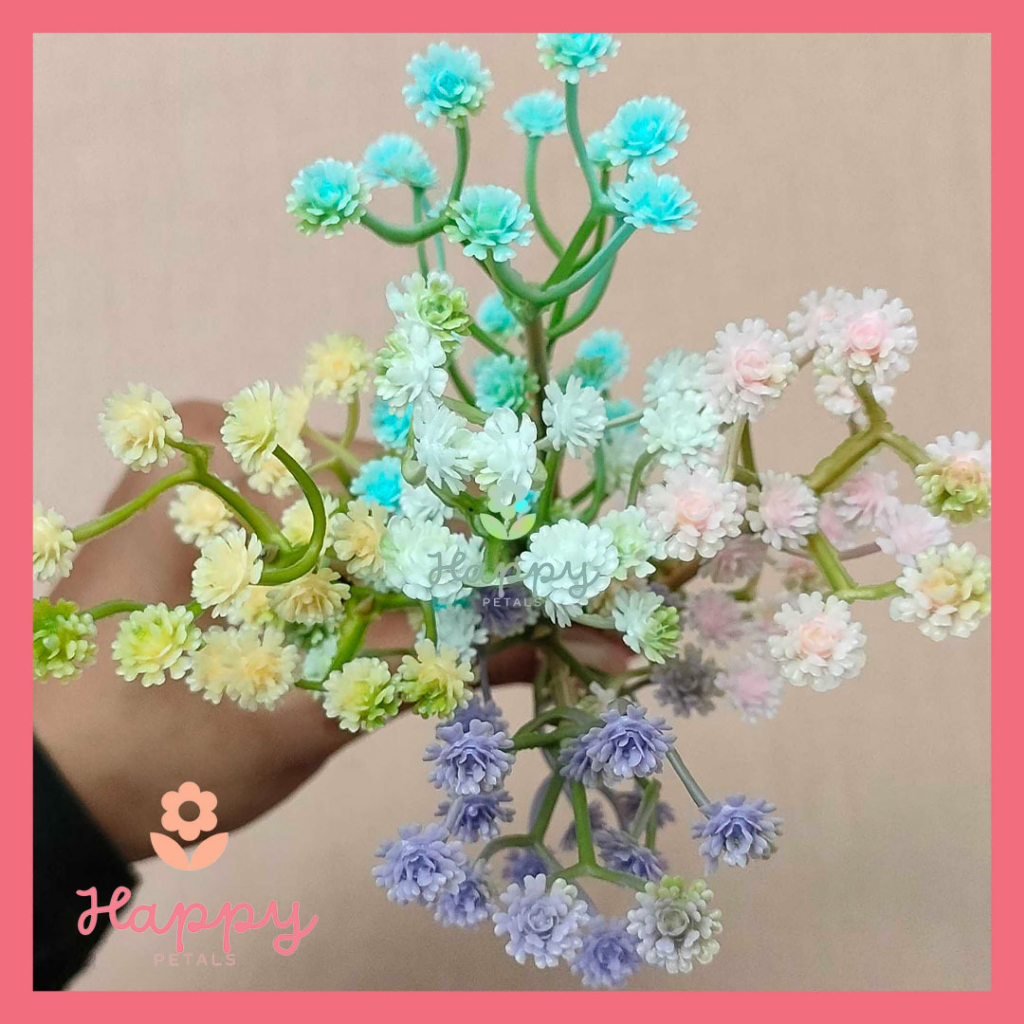 Jual Artificial Mini Baby Breath Single Stem Bunga Dekorasi Bunga ...