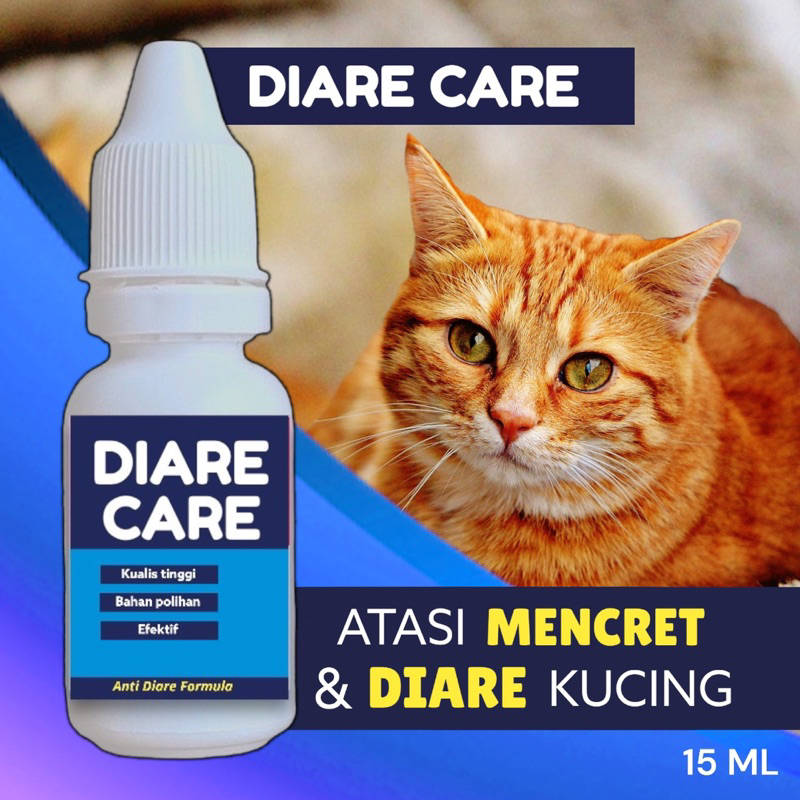 Jual Obat Diare Kucing DIARE CARE Obat Anti Diare Mencret Berak Darah ...