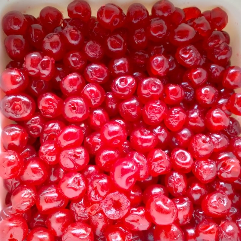 Jual Cherry merah tanpa tangkai 1kg | Shopee Indonesia