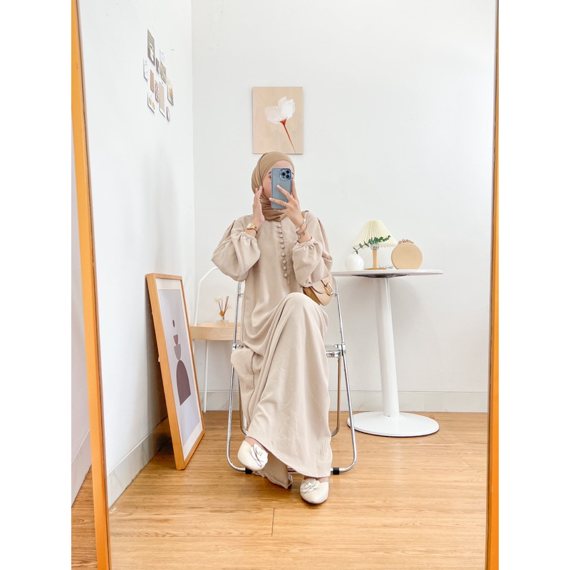 Jual RSN CLO - MIMA DRESS (DRESS BUSUI FRIENDLY, DRESS BASIC, LOOSE ...