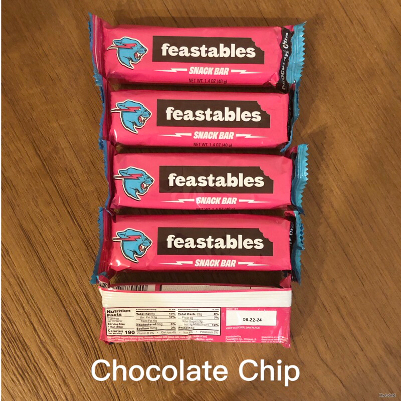 Jual MrBeast Feastables Chocolate Snack Bar 40gr - Mr Beast Coklat ...