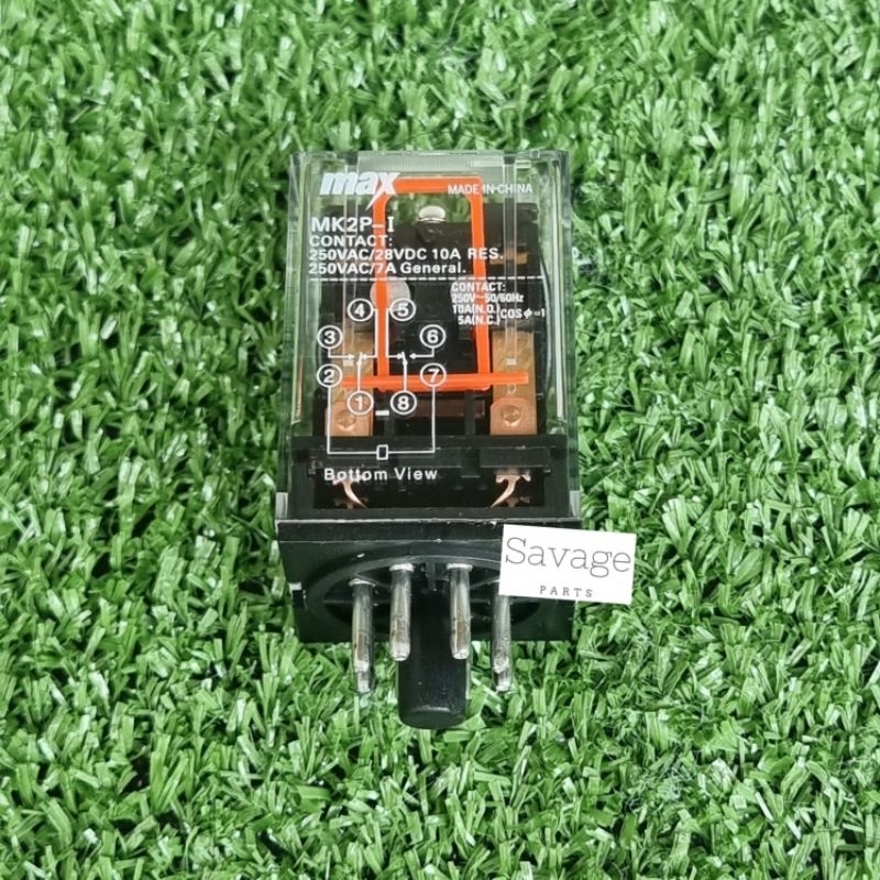 Jual RELAY MK2P 220V 8 PIN 10A MK2P-I 8P 8PIN | Shopee Indonesia