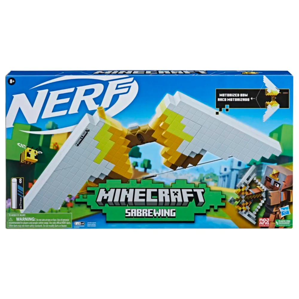 Jual Nerf Minecraft Sabrewing Hasbro | Shopee Indonesia