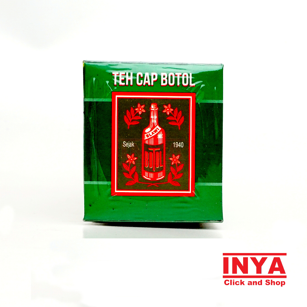 Jual Teh Cap Botol Teh Hijau Melati 25 TeaBags BOX - Teh Celup - Tea ...