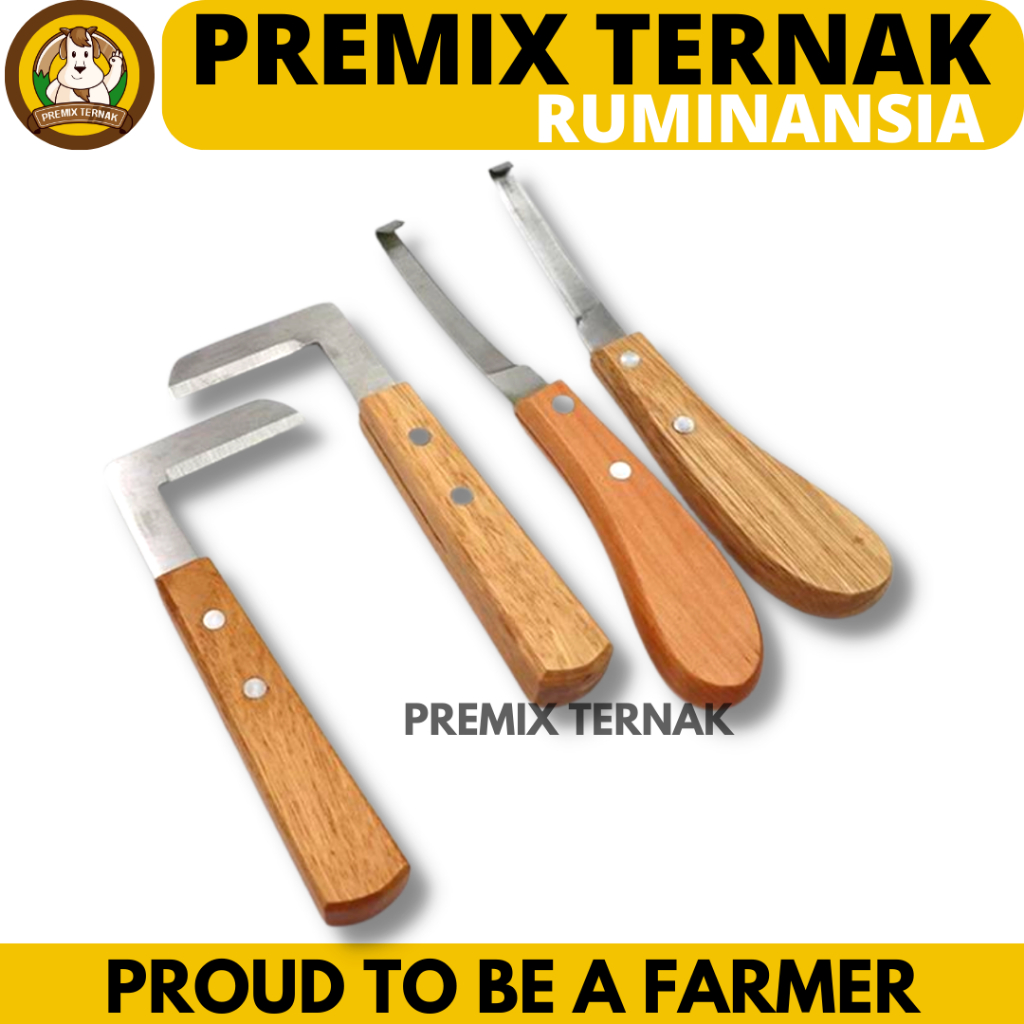 Jual PISAU POTONG KUKU SAPI KOMPLIT - ALAT POTONG KUKU SAPI - Rennet ...