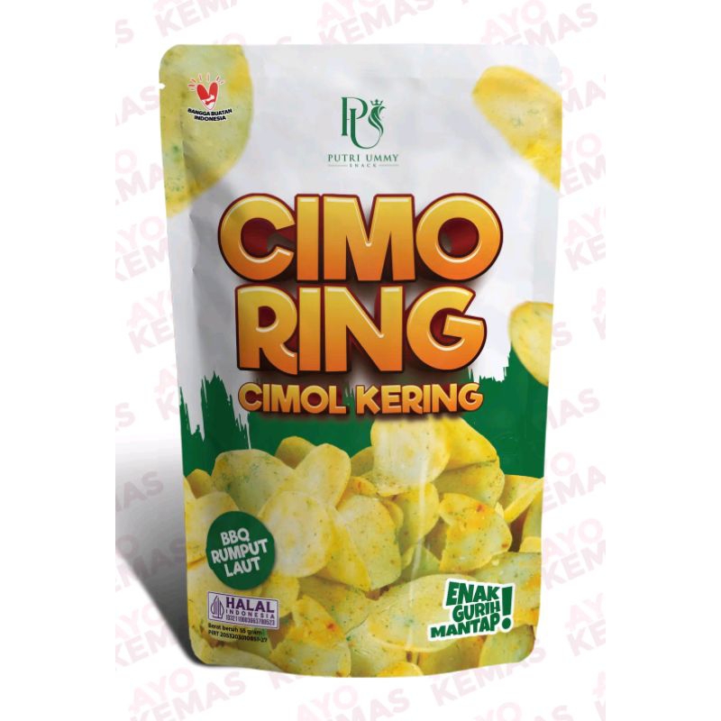 Jual Cimoring - Cimol Kering Dengan Sertifikasi Halal MUI Cemilan ...