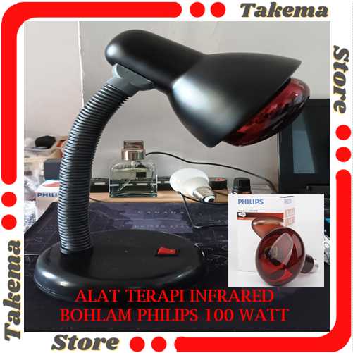 Jual Alat fisioterapi set Lampu Terapi infra red infra merah infrared ...