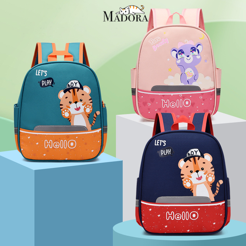 Jual Madora Momo Backpack Tas Ransel Anak TK SD Unisex Karakter Lucu ...