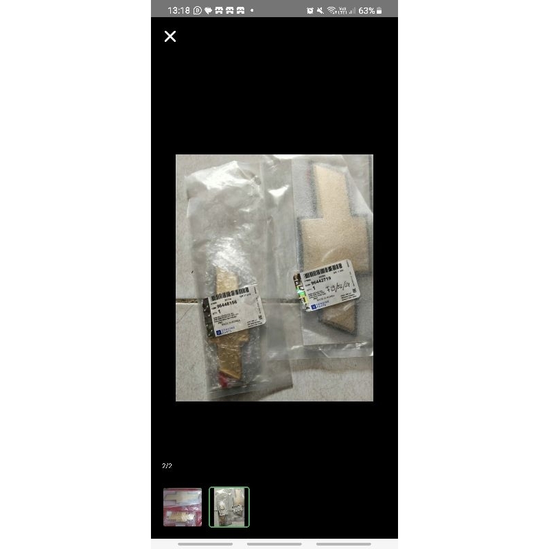 Jual Paket 1 buah emblem logo chevrolet di grill dan 1 buah emblem logo ...