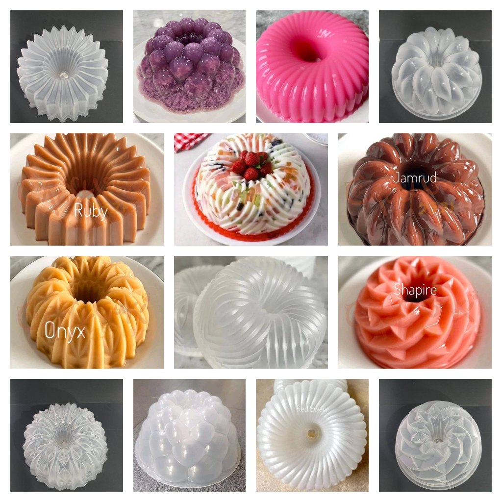 Jual Cetakan Kue Puding Coklat Agar Agar Jelly Loyang Kue Cake Puding ...