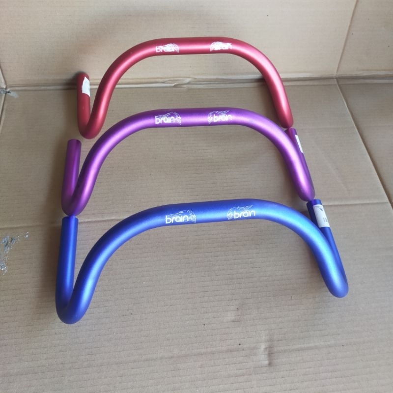 Jual handlebar dropbar brain 193 alloy 25.4x390mm stang balap stang ...