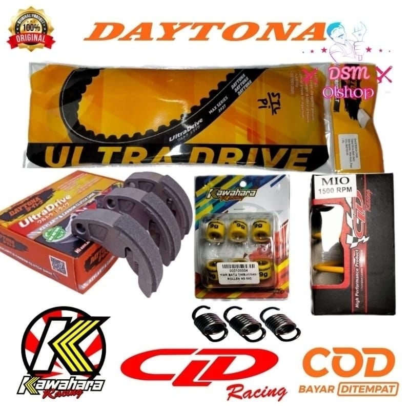 Jual PAKET UPGRADE CVT/PAKET KIRIAN MOTOR MIO,MIO SPORTY, MIO SMILE, MIO SOUL,FINO KARBU, NOUVO ...