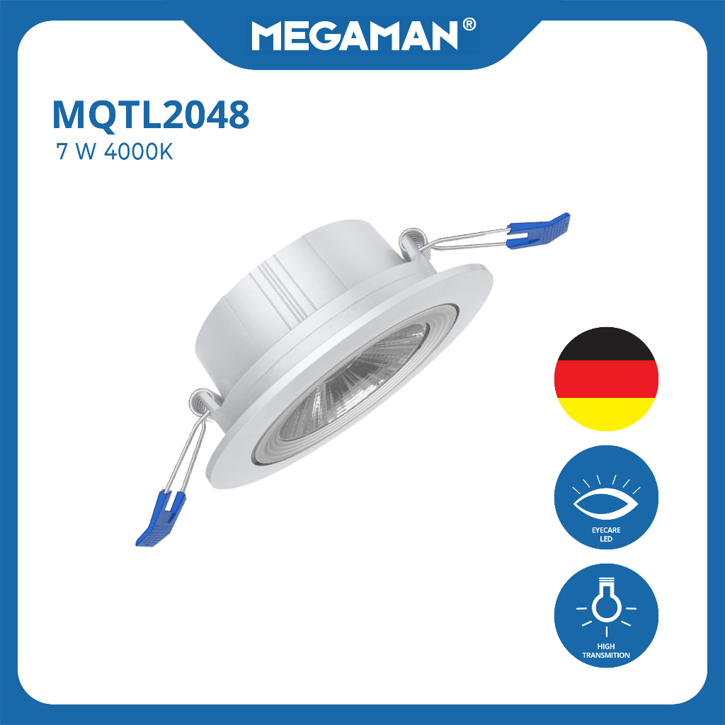 Jual MEGAMAN LAMPU SOROT LED SPOTLIGHT 7W DOWNLIGHT SPOTLIGHT 7WATT ...