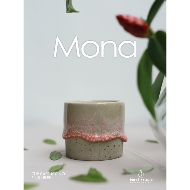 Jual MONA Cappuccino Cup - Keramik Handmade - Pottery - burat kriasta ...