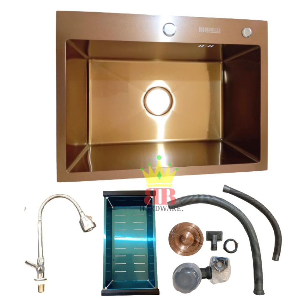 Jual BCP 1 LBG PLATINUM 60X45 ROSE GOLD / BLACK SERIES / BAK CUCI PIRING SERIES SET | Shopee ...