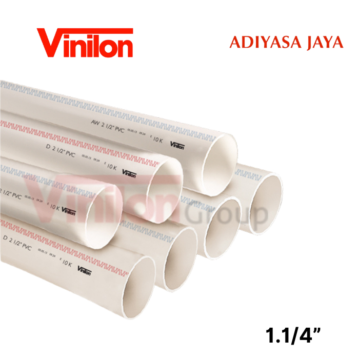 Jual Vinilon Standard AW 1.1/4 (Vinilon) / Pipa PVC Kelas AW | Shopee ...