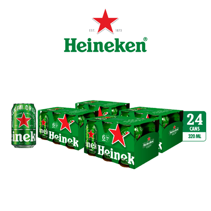 Jual Heineken Can Gid 320 ml CP 24 | Shopee Indonesia