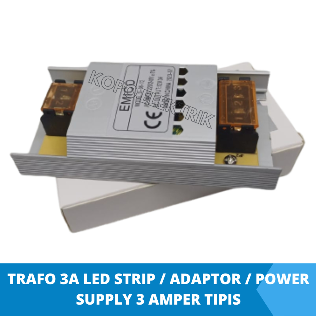 Jual Trafo 3A Tipis Led Strip / Adaptor / Power Supply 3 Amper | Shopee ...