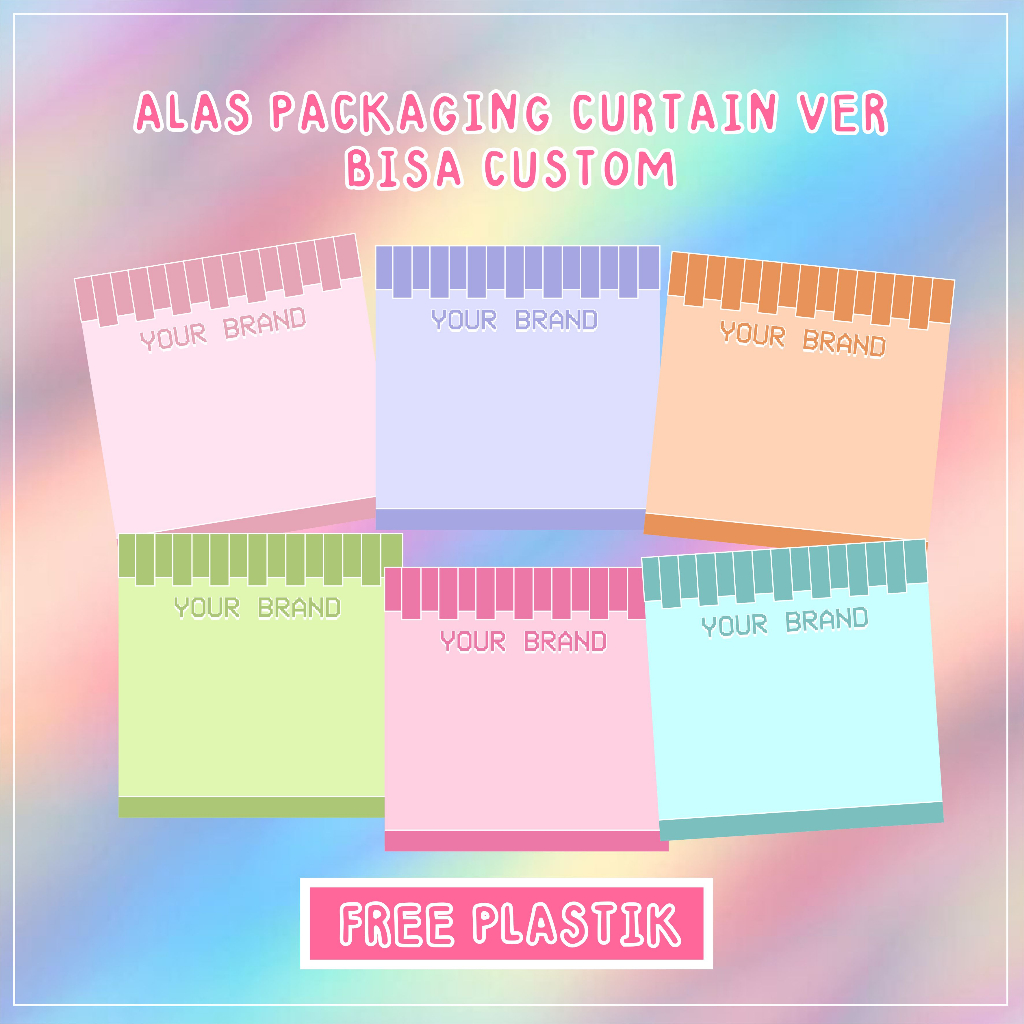 Jual ALAS PACKAGING CURTAIN VER. | ALAS PACKING BISA CUSTOM | Alas ...