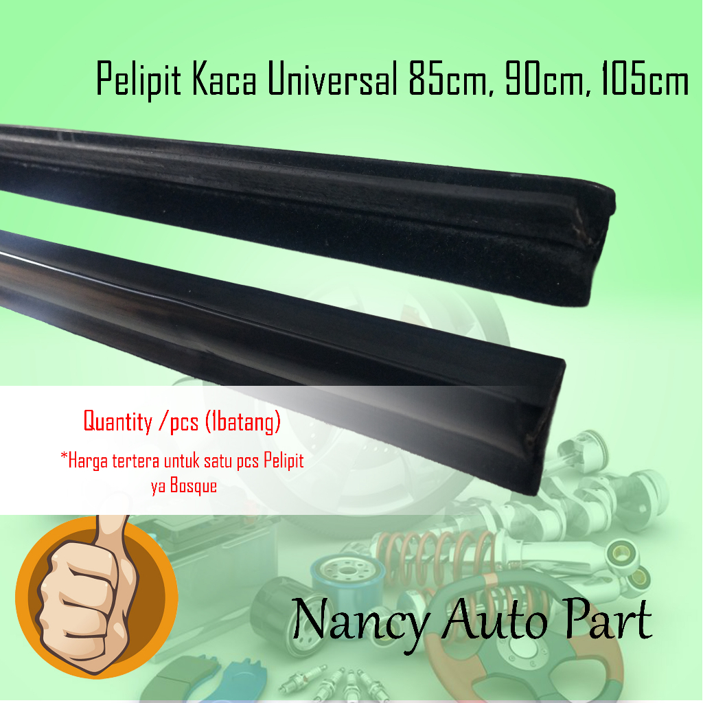 Jual LIST PINTU KACA MOBIL PELIPIT PINTU KACA MOBIL UNIVERSAL PANJANG ...