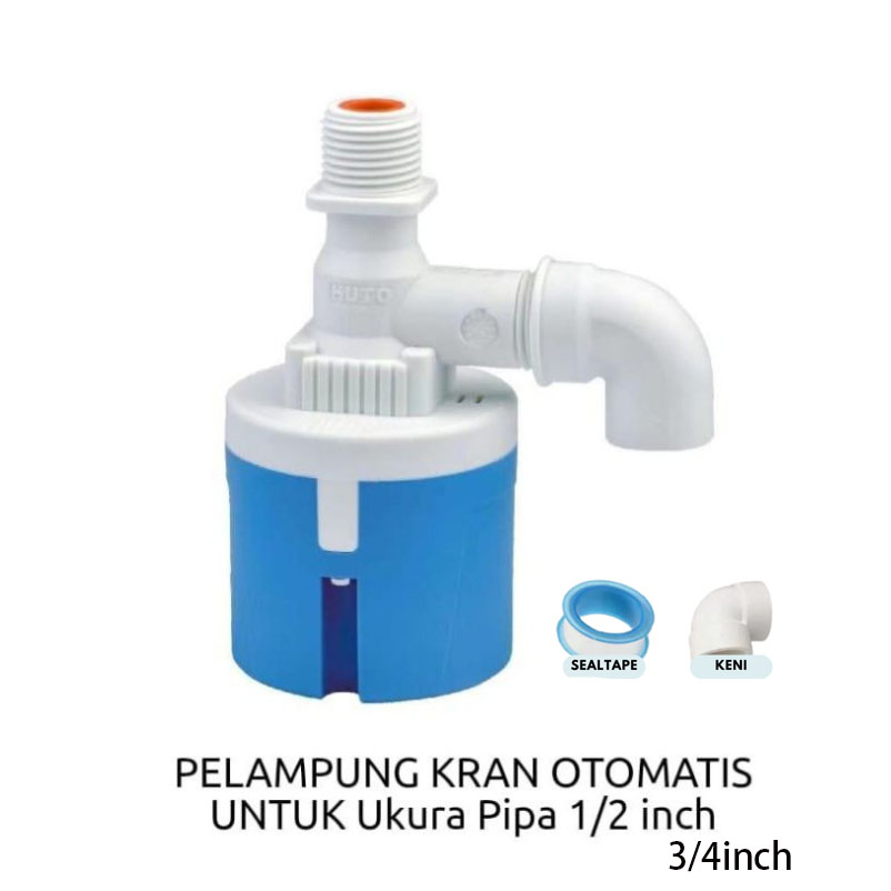 Jual Kran Otomatis Bak Mandi 1/2 dan 3/4 Sensor Keran Tandon Air ...