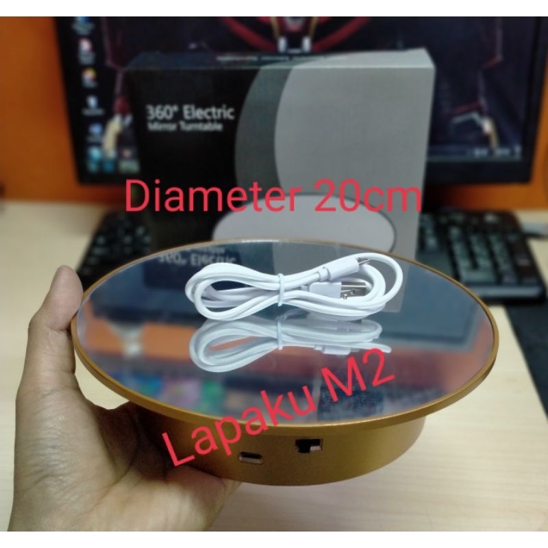 Jual STAND DISPLAY PUTAR/TATAKAN FIGURE ROTATING DISPLAY DIAMETER 25CM ...