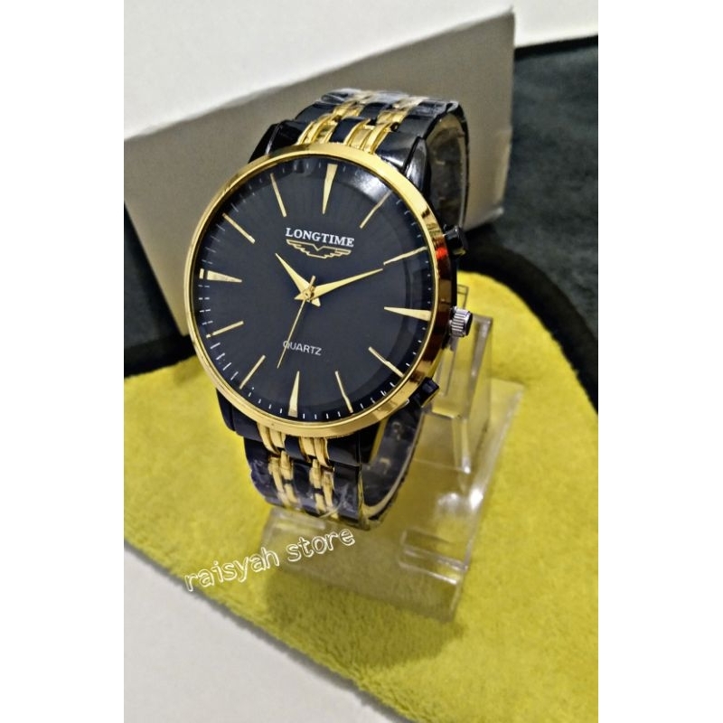 Jual JAM TANGAN PRIA LONGTIME STAINLESS STELL(FREE BATREI CADANGAN ...