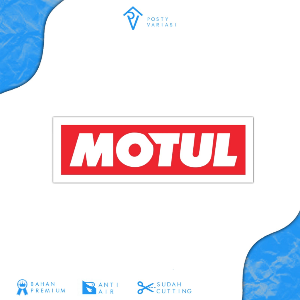 Jual Stiker MOTUL Stiker Motor Sticker Racing Print Waterproof Satuan ...
