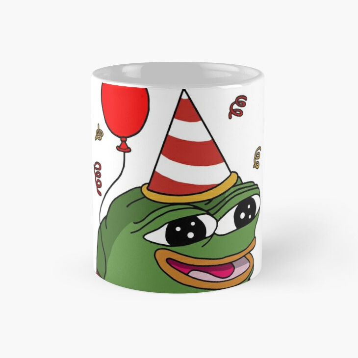 Jual Pepe The Frog Meme Peepo Birthday Coffee Mug | Shopee Indonesia