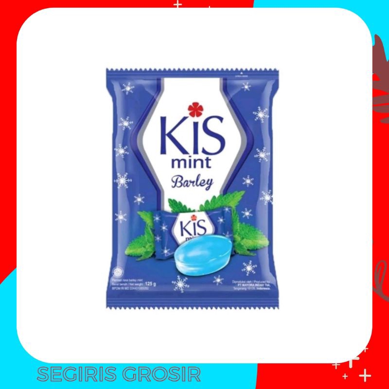 Jual Permen Kis Mint biru Barley 125gr isi 50 | Shopee Indonesia
