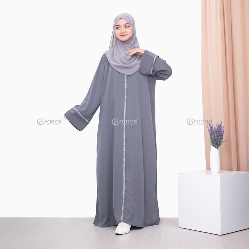 Jual Abaya hitam polos simpel trandy jumbo maxi arabian turkey kekinian ...