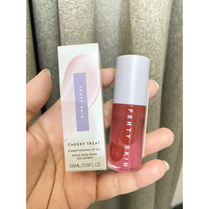 Jual Fenty Skin Cherry Treat Conditioning Lip Oil | Shopee Indonesia