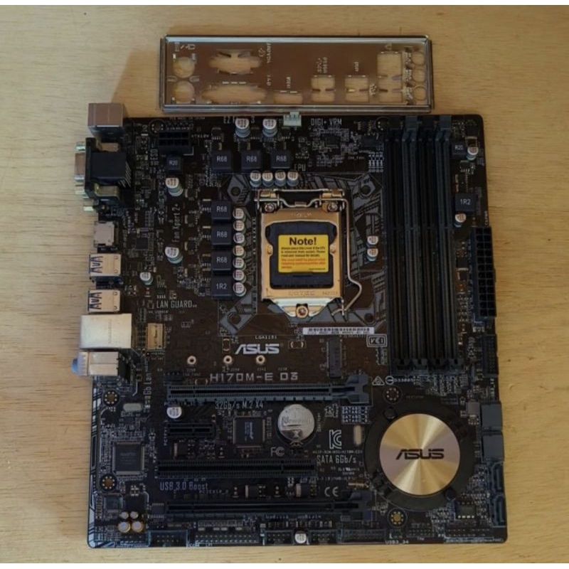 Jual MOTHERBOAD ASUS H170M LGA 1151, NVME/M.2.SATA, HDMI-DVI-VGA ...