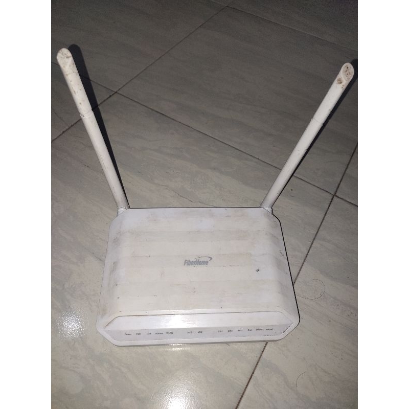 Jual MODEM ONT ROUTER GPON FIBERHOME HG6243C Port BIRU | Shopee Indonesia
