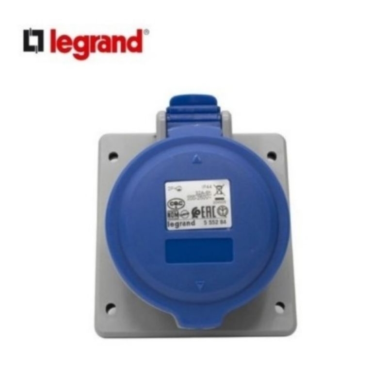 Jual legrand panel mounting 32A 3p+E ip44 legrand 555284 | Shopee Indonesia