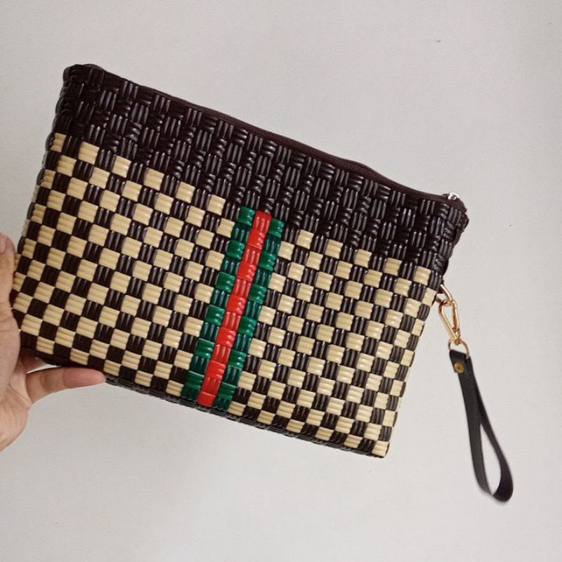 Jual dompet anyaman jali jali , dompet unik | Shopee Indonesia