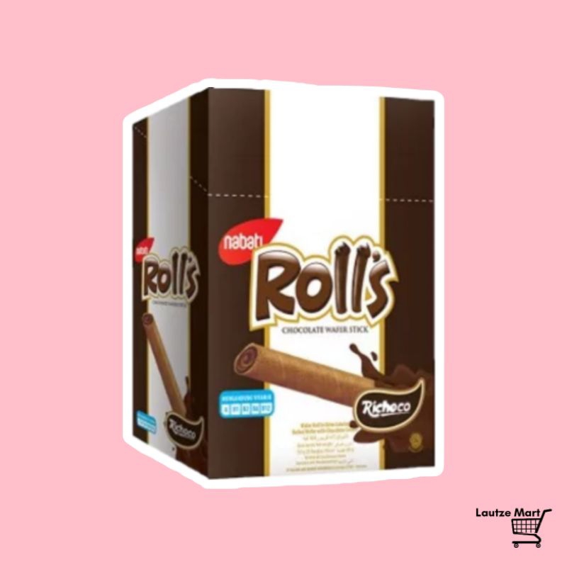 Jual Nabati Rolls Coklat 1 box isi 20 pcs | Shopee Indonesia