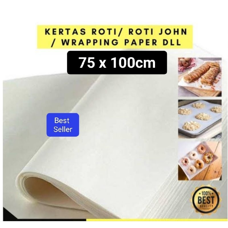 Jual Kertas Roti / Kertas Minyak / Baking paper | Shopee Indonesia