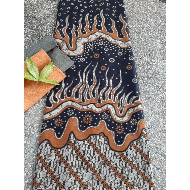 Jual Kain Batik Printing Motif Seno Ombak Cocok Buat Seragam | Shopee ...