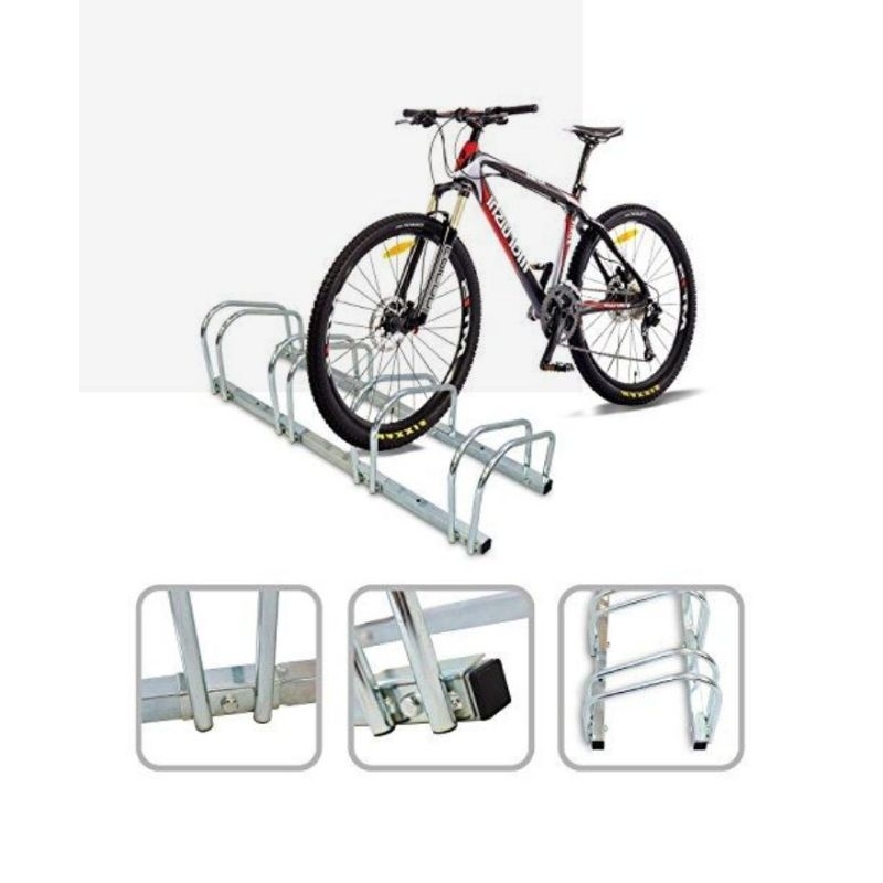 Jual BIKE RACK STAND DISPLAY 4 SEPEDA / STANDAR PADDOCK 3 SEPEDA ...