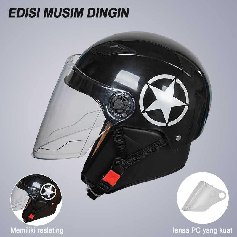 Jual HELM Sepeda listrik /Helm Half Face / Helm Half Face ABS / Helm ...