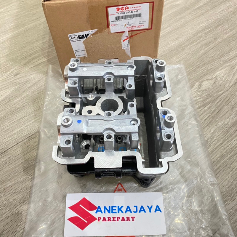 Jual ASLI BLOCK BLOK CYLINDER HEAD SATRIA FU 150 KARBU ORIGINAL ASLI SUZUKI 11100-25G50 | Shopee ...