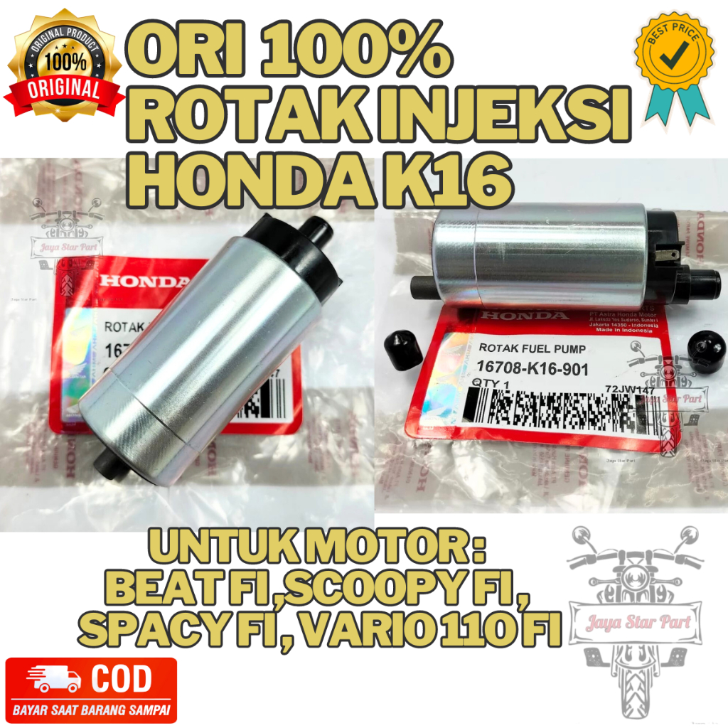 Jual ORI ROTAK INJEKSI HONDA KUALITAS ORIGINAL AHM K16 KUALITAS ASLI ...