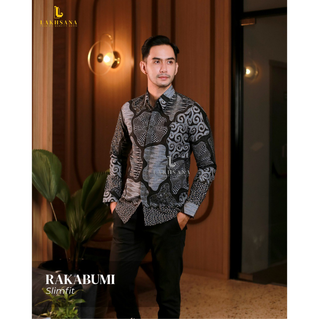 Jual Lakhsana Bati Rakabumik - Kemeja Batik Premium Slimfit Lengan ...
