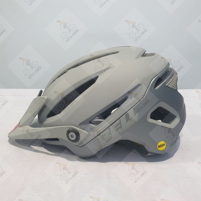 Jual Helm Sepeda Gunung MTB Bell Sixer Mips Grey | Shopee Indonesia